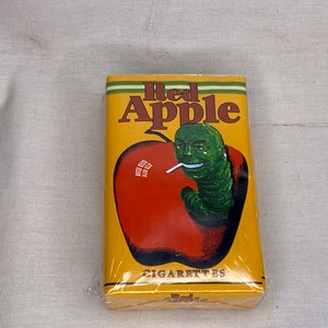 Pulp Fiction Red Apple Soft Pack, Prop Replica, Shrink Wrapped, Plastic ...
