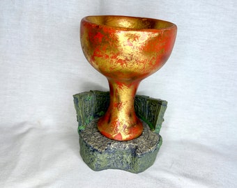 Indiana Jones Holy Grail Chalice Real Prop Replica Solid | Etsy