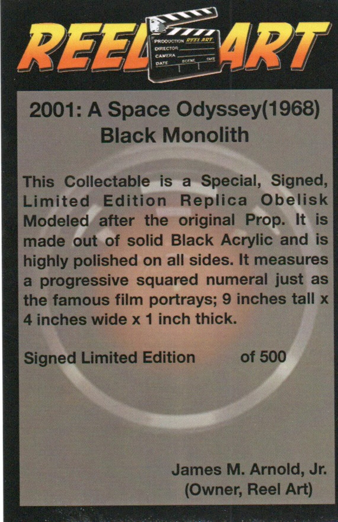 2001: A Space Odyssey, Black Alien Monolith, Obelisk, Solid Black ...