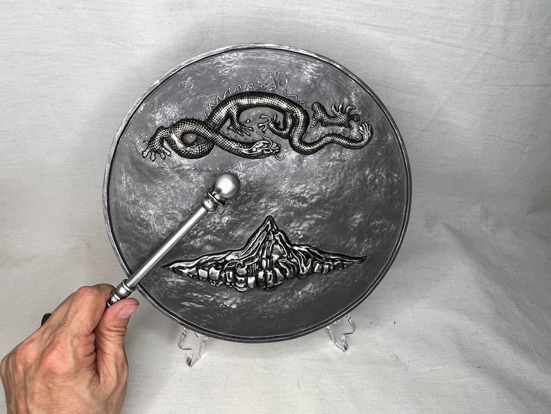 Indiana Jones Temple of Doom, Gong and Mallet, Real Prop Replica, Solid ...