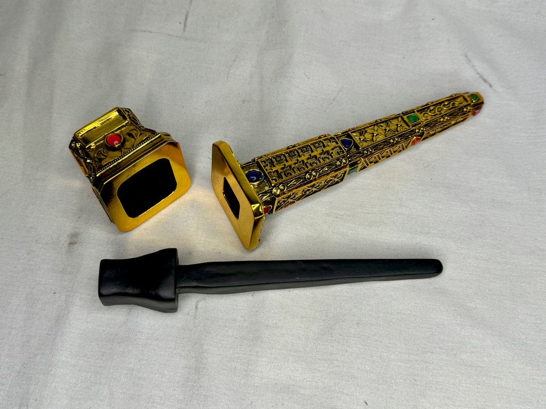 Holy Nail of the Cross, Solid Metal, Gold Plated, Biblical Replica ...