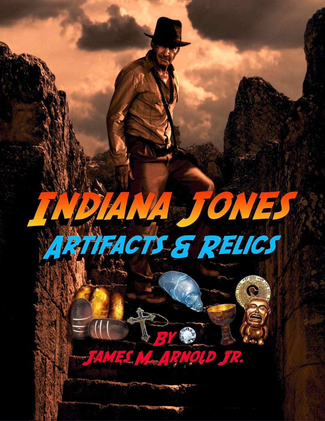 Indiana Jones Artifact and Relic Book & Map, Full Color Plus Two Free ...