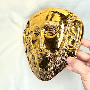 Troy, Death Mask of Agamemnon, Very Detailed Must Have Piece - Etsy