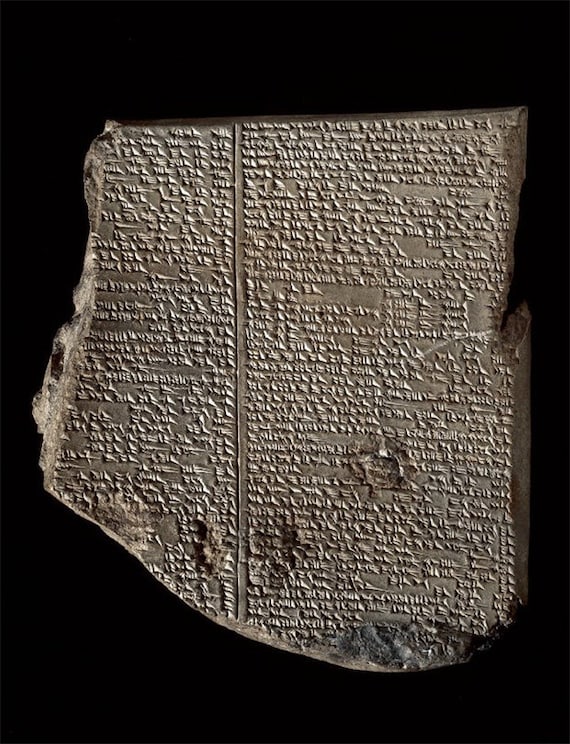 Epic Of Gilgamesh Flood The Epic Of Gilgamesh: 3 Parallels From