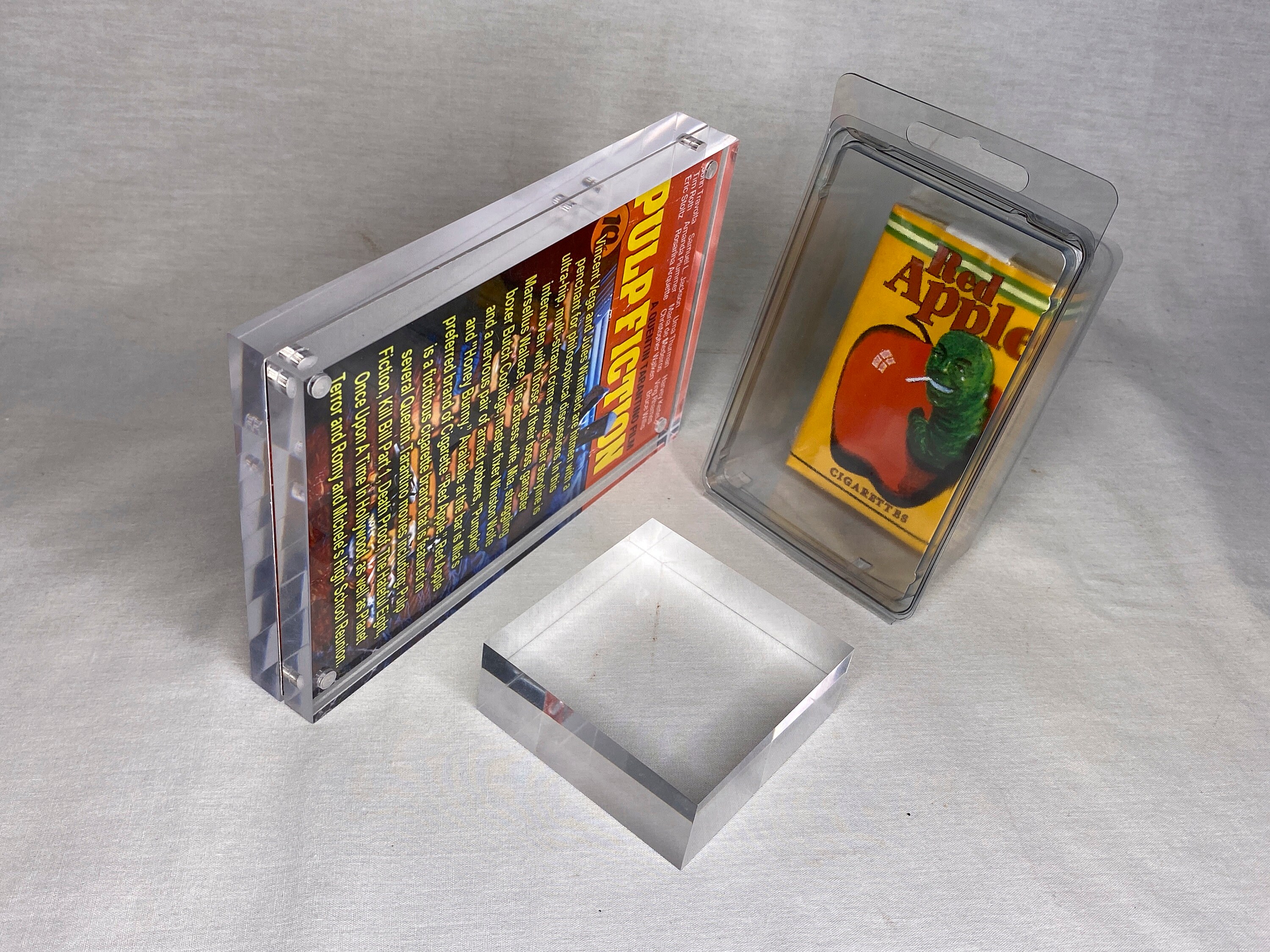 Pulp Fiction Red Apple Soft Pack Prop Replica Shrink | Etsy