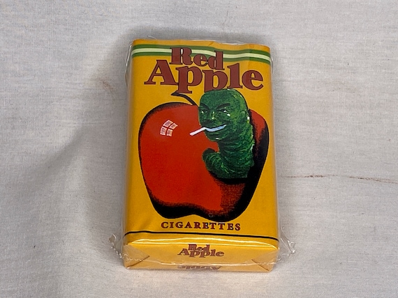 Pulp Fiction Red Apple Soft Pack Prop Replica Shrink | Etsy