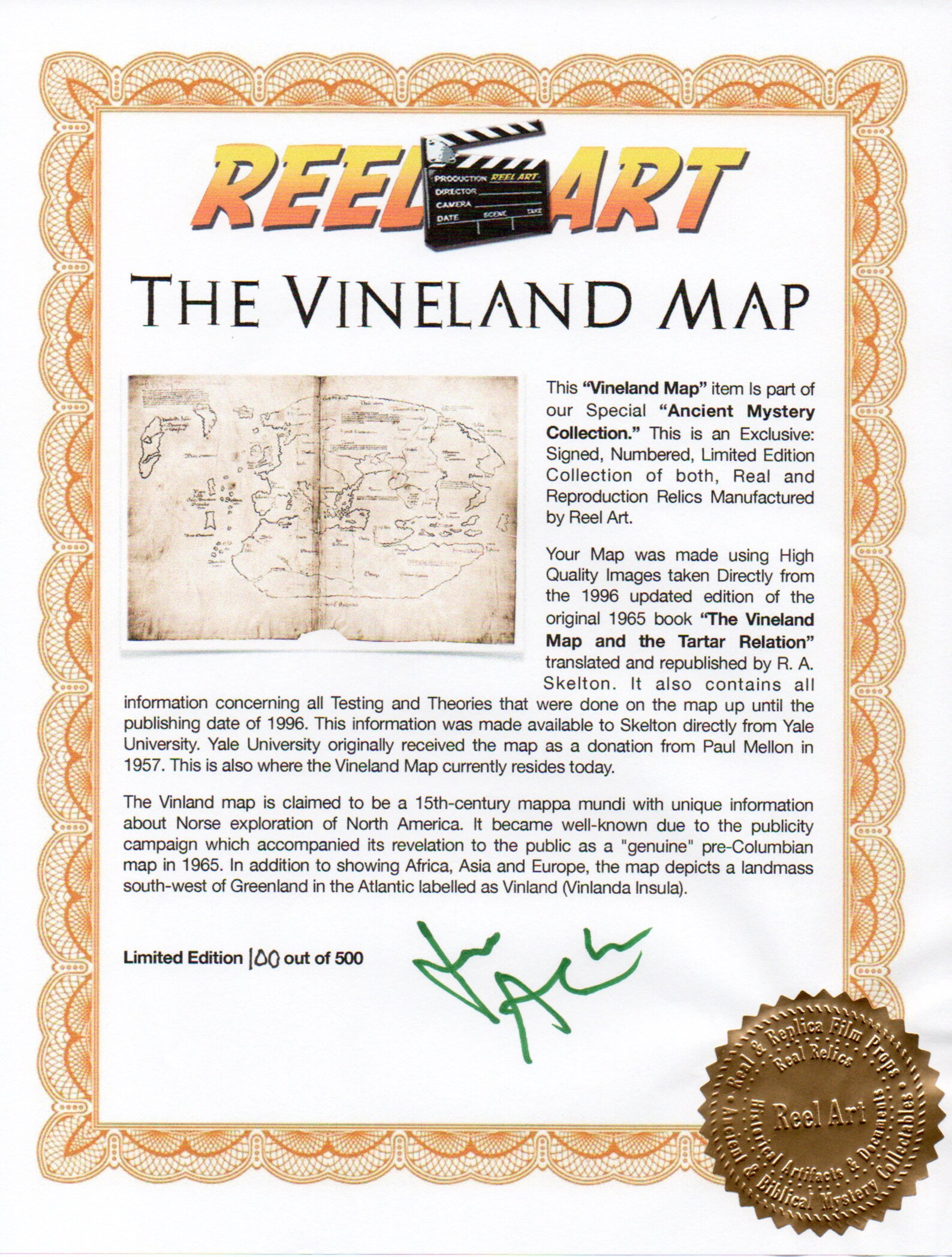 Vinland, First Map of Americas, Discovered by Vikings, Free Pamphlet - Etsy
