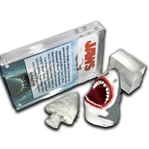 Jaws, Bruce Shark Tooth and Stand, Solid Resin, Display Plaque, Item ...