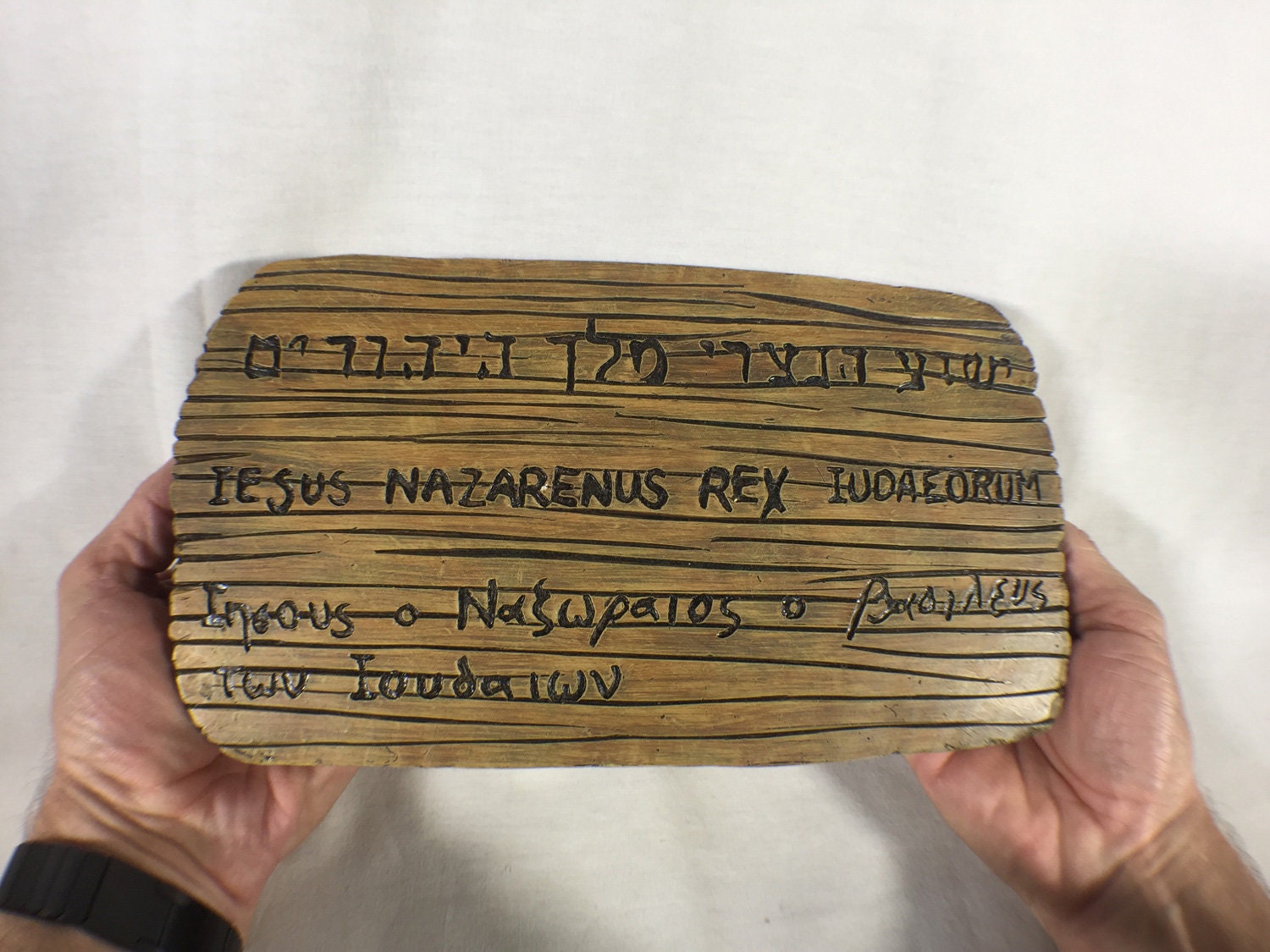 Title of the Cross, Titulus Crucis, Resin, Signed Book, Signed ...