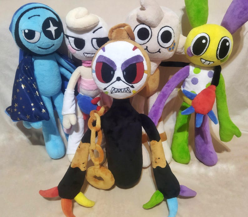 Dyle Plush, Dandy's World Character, Handmade Toy , Horror Gamer Gift ...