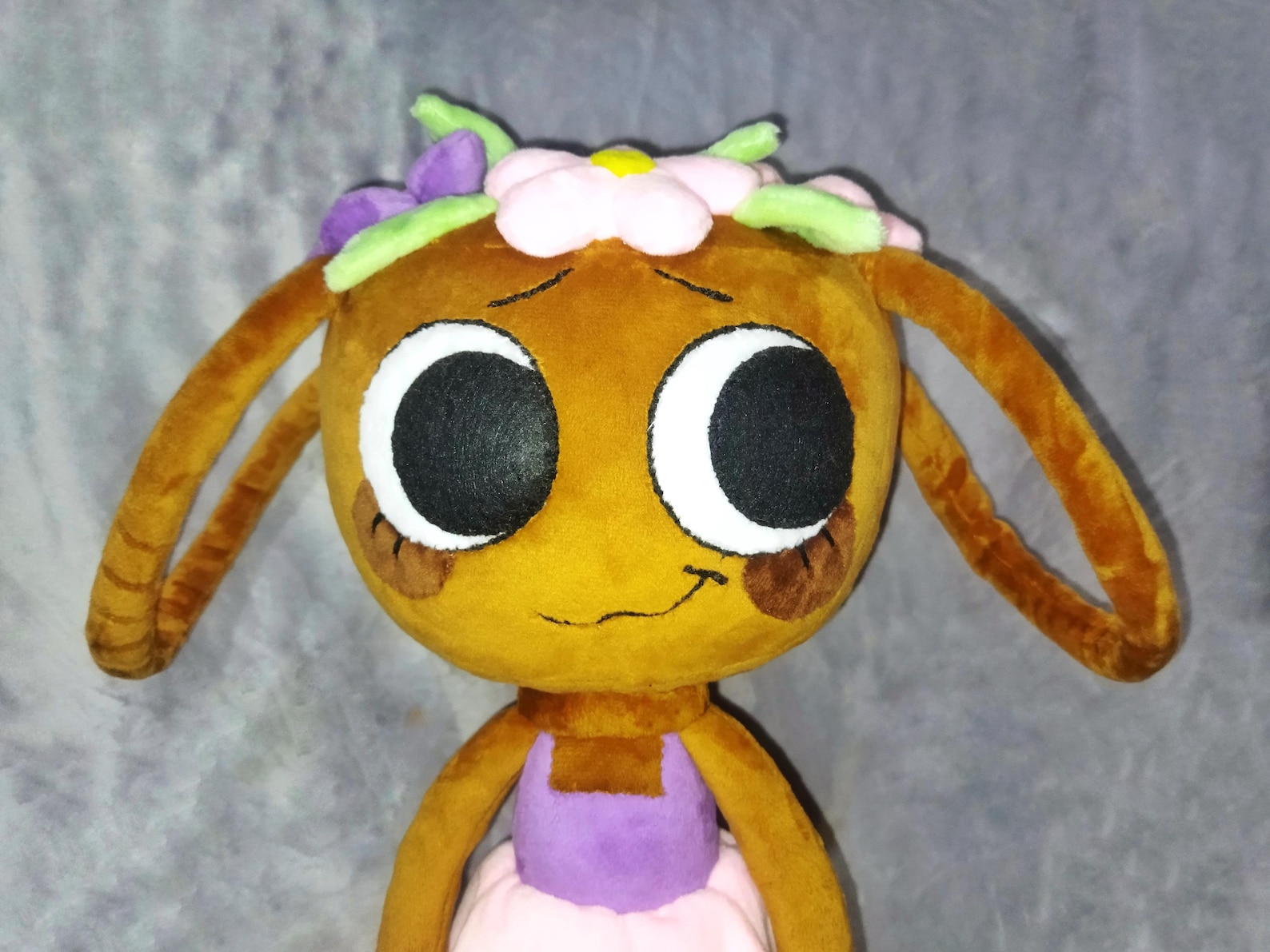 Bassie Dandy's World , Handmade Plush Toy, Indie Gamer Gift - Etsy