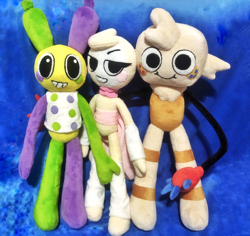 Looey, Dandy's World, Gift for Gamer, Handmade Plush Toy - Etsy