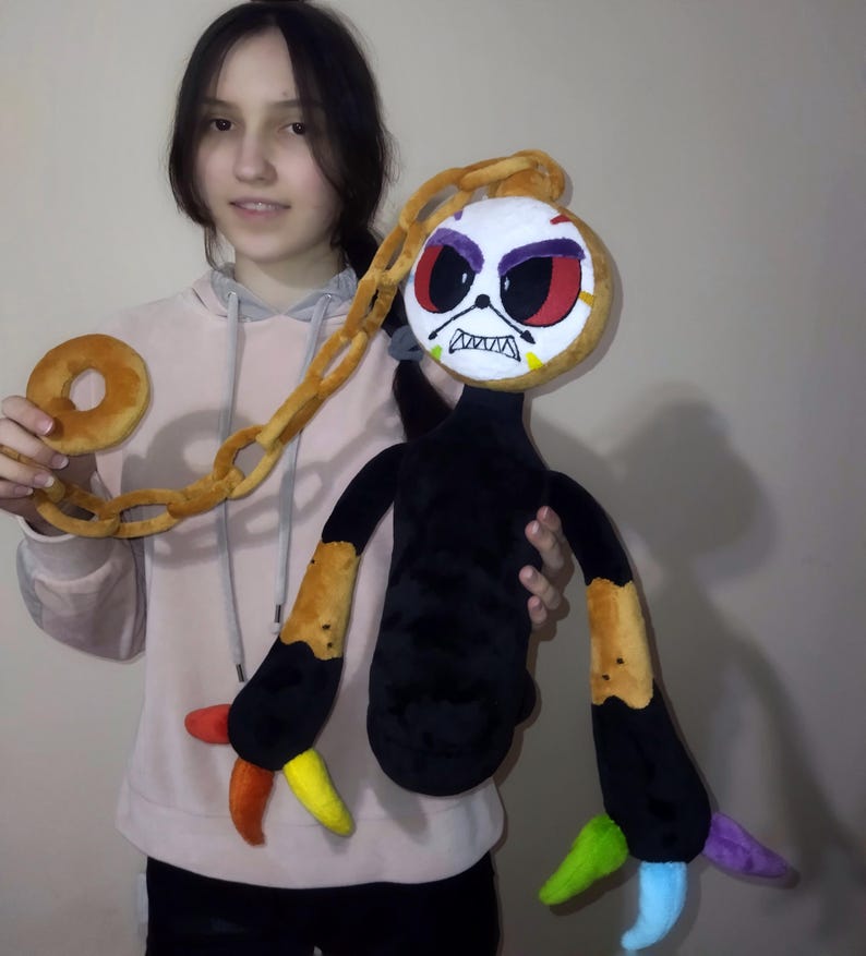 Dyle Plush, Dandy's World Character, Handmade Toy , Horror Gamer Gift ...