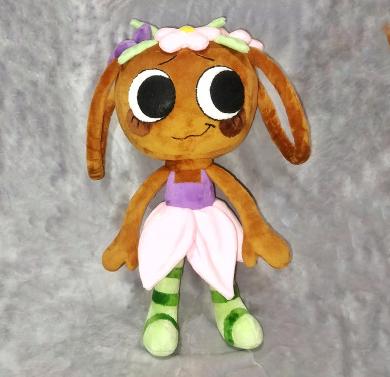 Bassie Dandy's World , Handmade Plush Toy, Indie Gamer Gift - Etsy