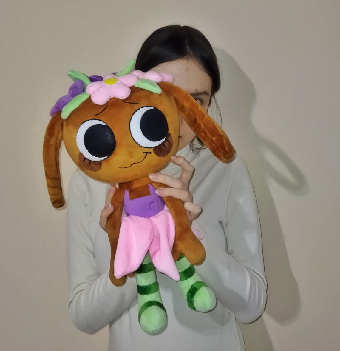 Bassie Dandy's World , Handmade Plush Toy, Indie Gamer Gift - Etsy