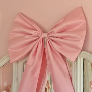 Bubblegum Pink Big Bow | Birthday Bridal Shower Tea Party Garden Party ...