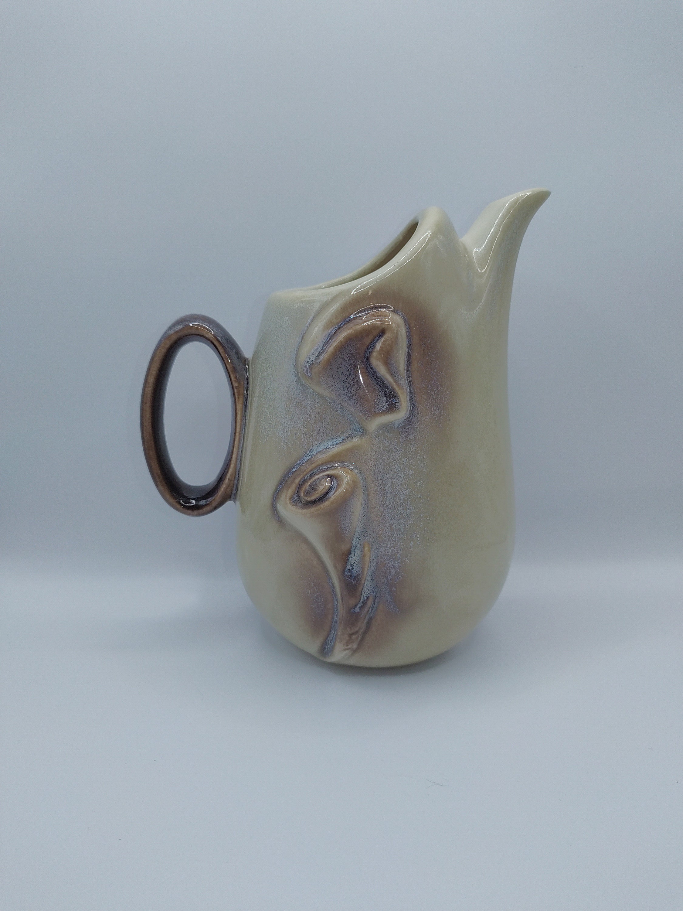 1955 Hull Pottery Parchment and Pine Coffee Pot W/o Lid - Etsy