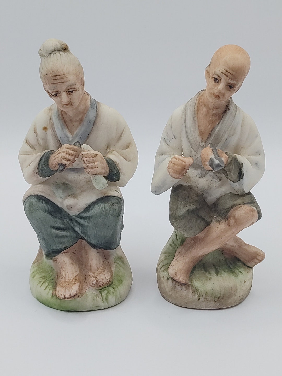 Vintage Arco Japanese Man and Woman Figurines - Etsy