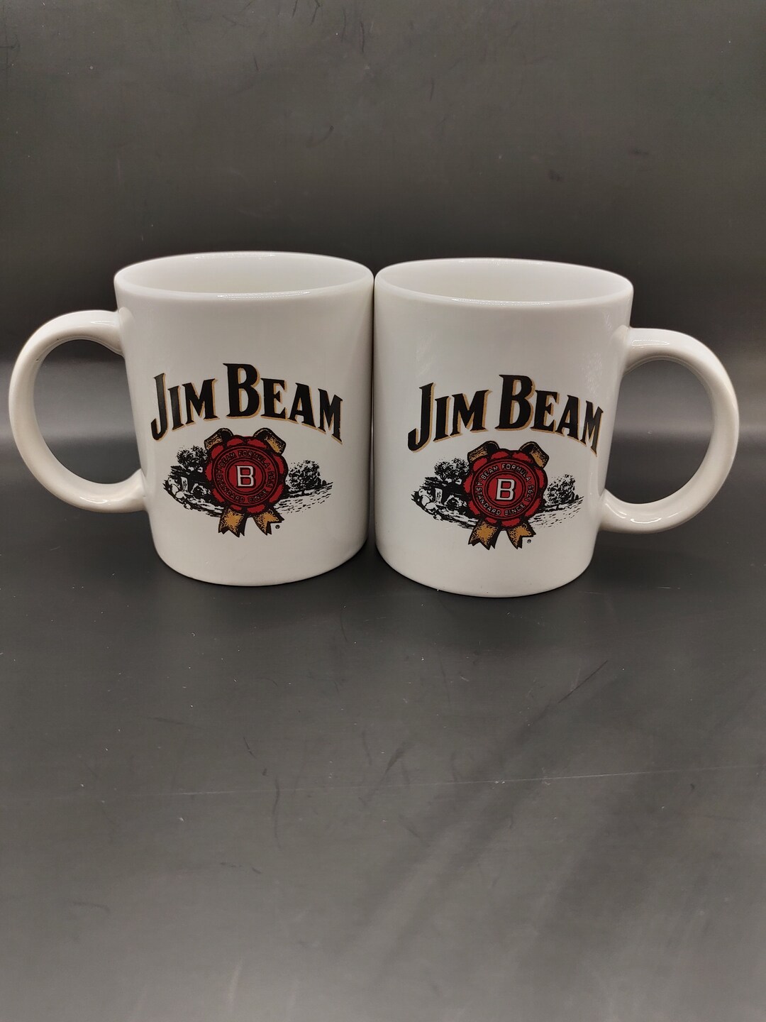 Set of 2 Vintage Jim Beam Coffee Tea Cocoa Whiskey Mugs - Etsy