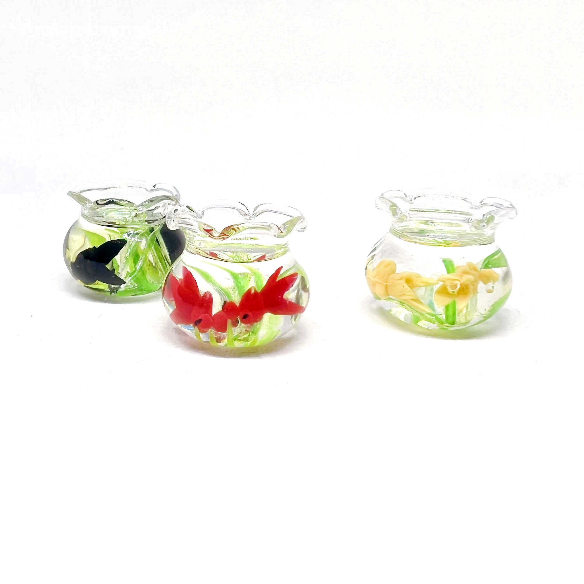 Miniature Fishbowl Miniature Fish Jar Dollhouse Miniature Home - Etsy
