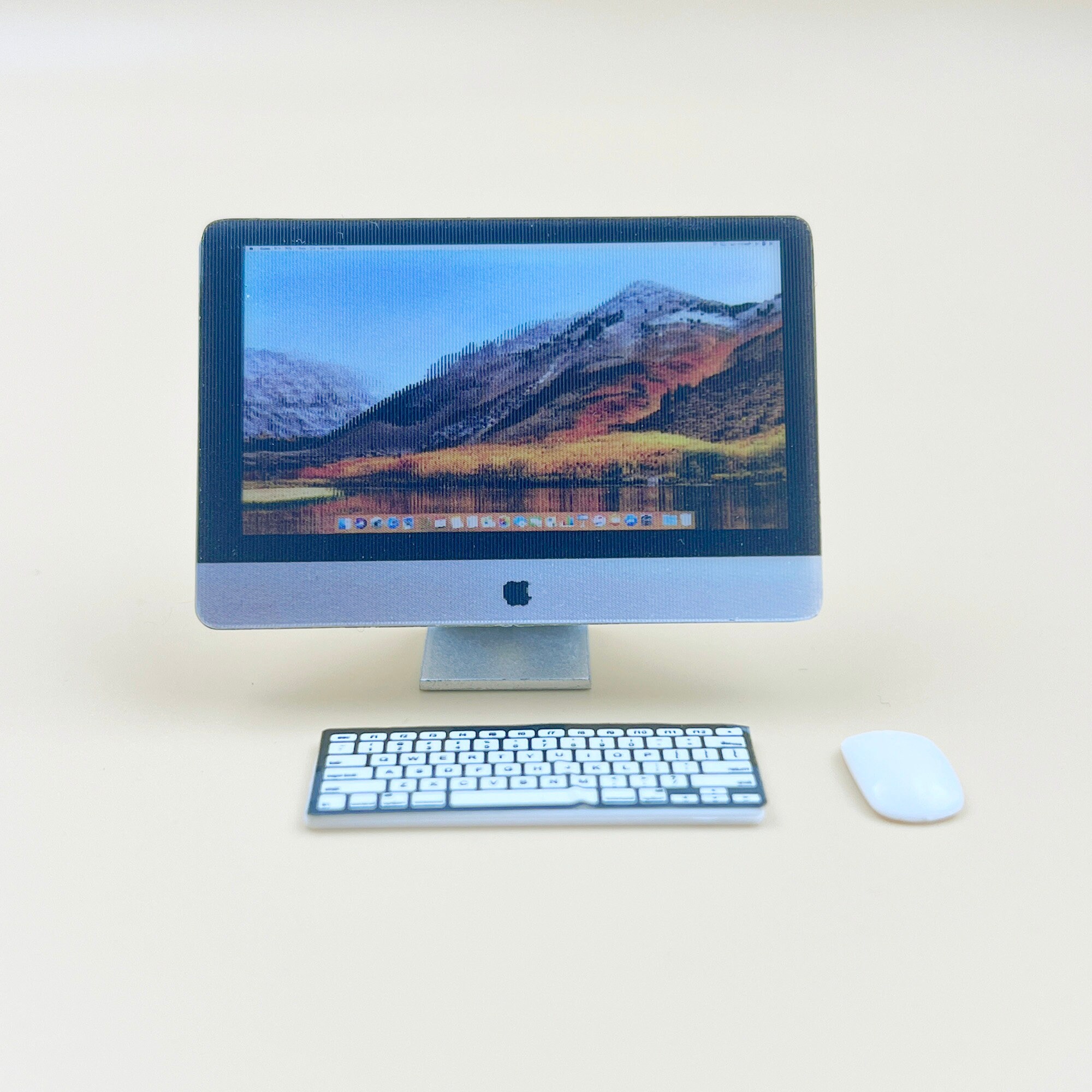 Miniature Desktop Computer Miniatures Dollhouse Miniature Home ...