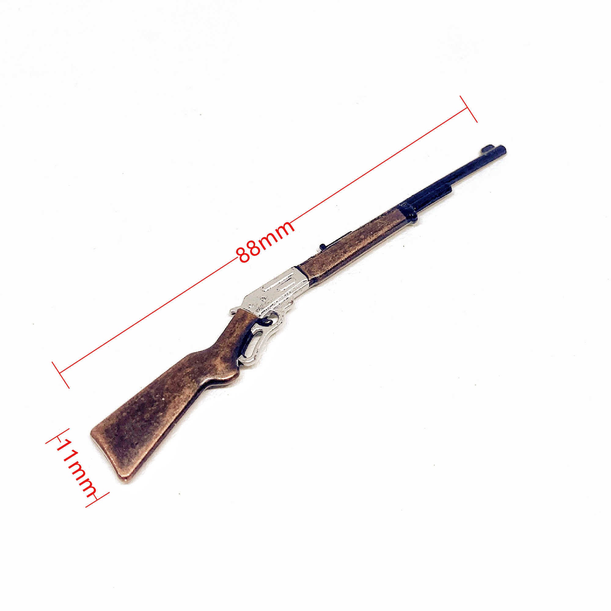 Miniature Rifle Gun 2pcs/set Miniatures Dollhouse Miniatures - Etsy