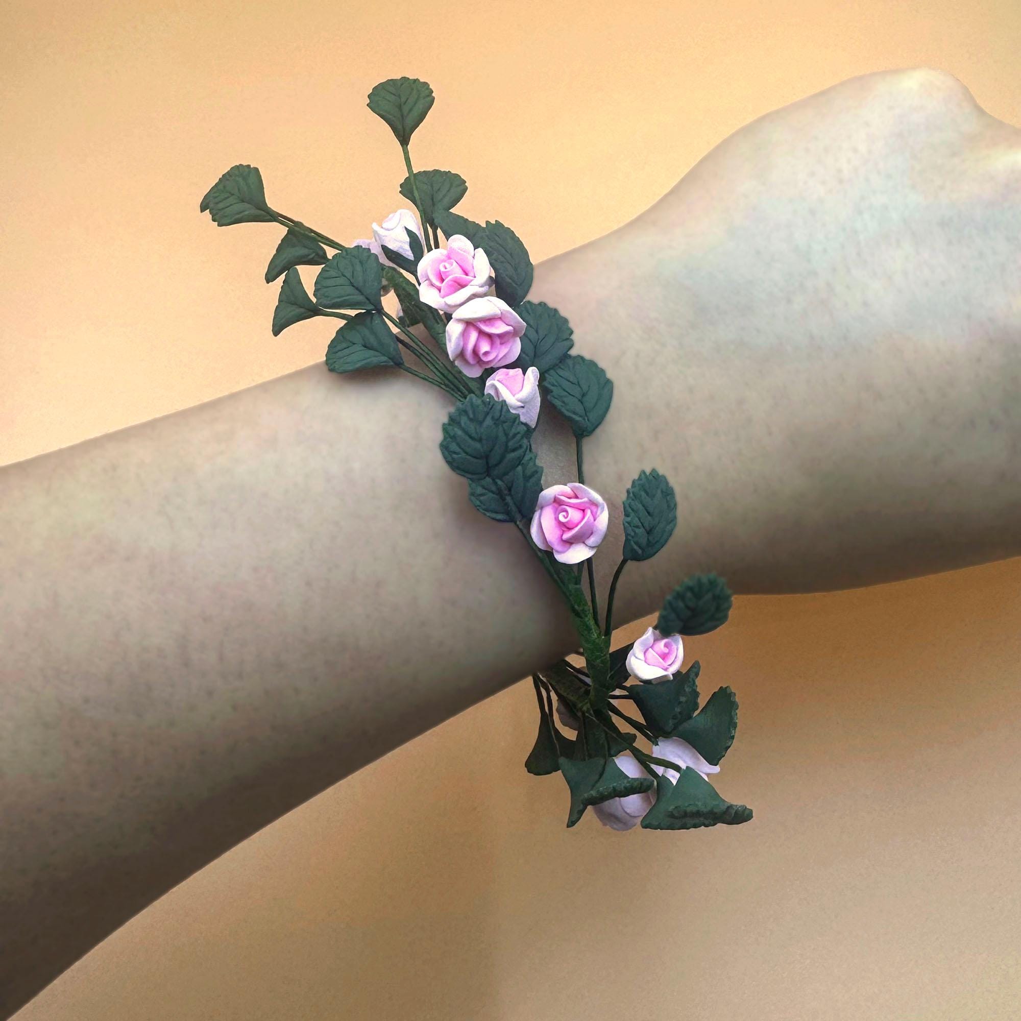 Miniature Flower Rose Vine Miniatures House Plant Dollhouse Miniature ...