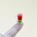 Miniature Juice Mini Drink Tiny Drinks Dollhouse Miniatures Home ...