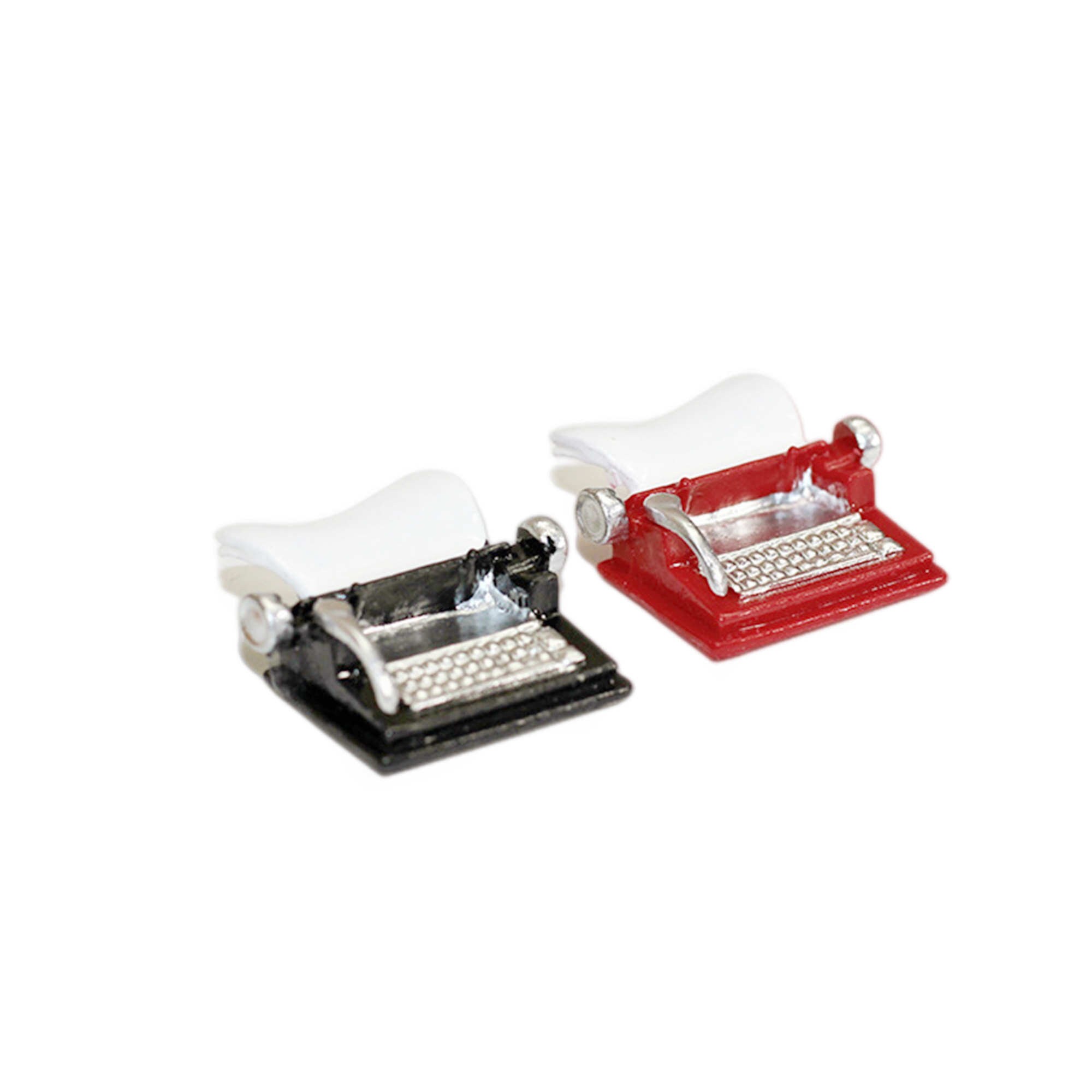 Miniature Retro Typewriter Miniatures Dollhouse Miniature Home ...