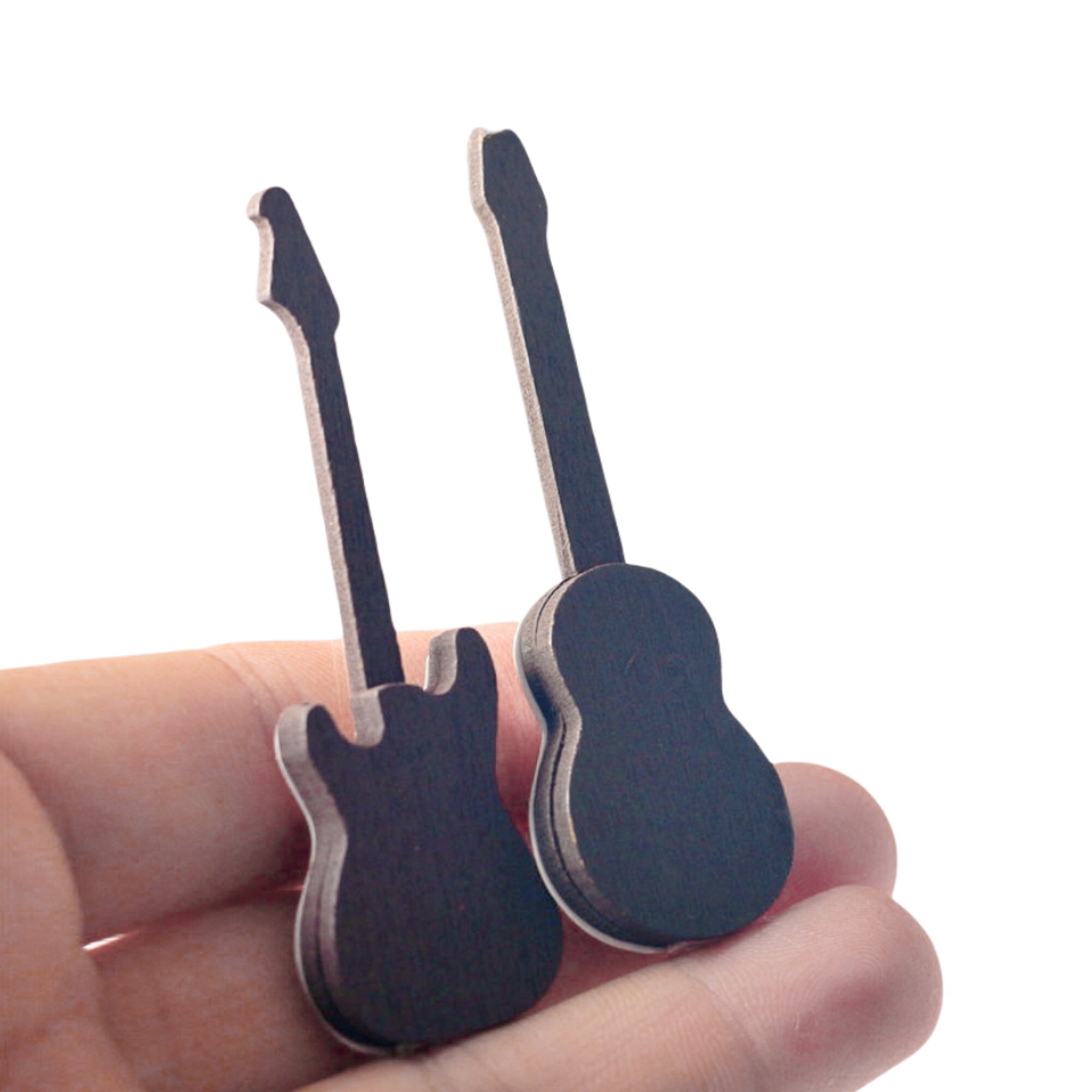 Miniature Ukulele Guitar Musical Instrument Decor Dollhouse Miniatures ...