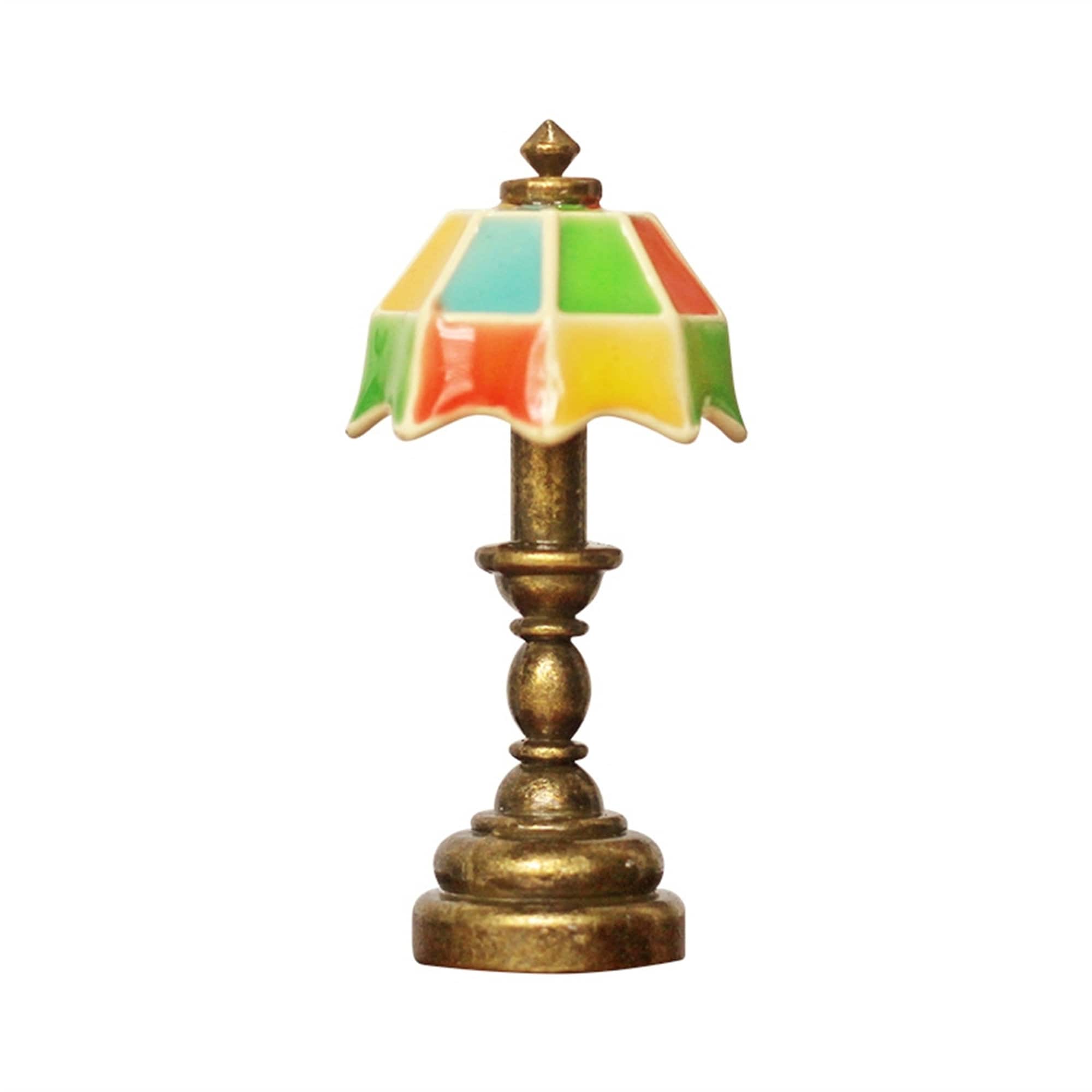 Miniature Desk Lamp Diorama Miniatures Mini Books Dollhouse Miniatures ...