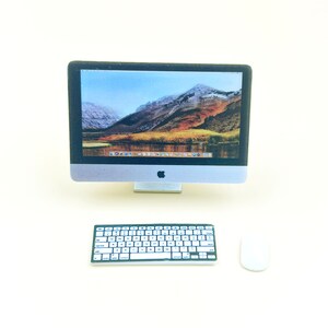 Miniature Desktop Computer Miniatures Dollhouse Miniature Home ...