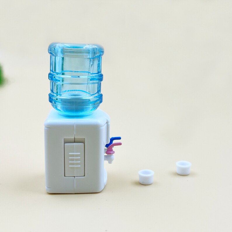 Miniature Water Dispenser Drinking Fountain Miniatures Dollhouse ...