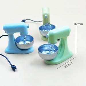 Miniature Blender Mini Mixer Dollhouse Miniature Home Decoration Gift ...