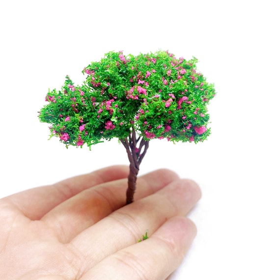 Miniature Tree 3pcs/set Miniatures House Plant Dollhouse - Etsy