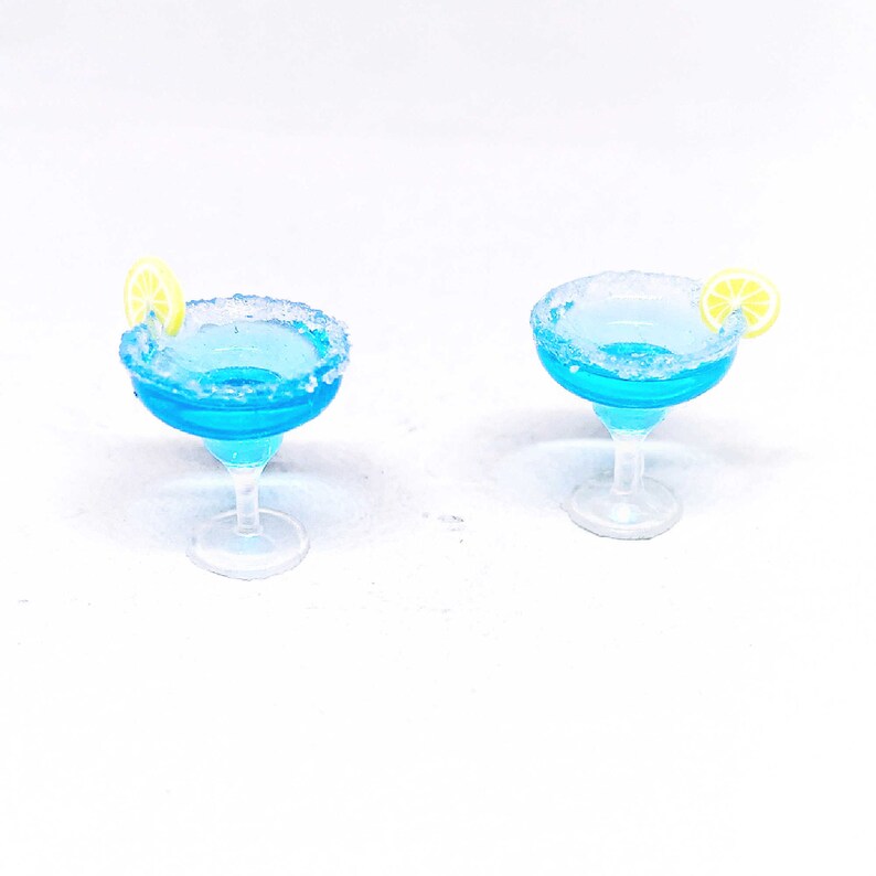 Miniature Cocktail 2pcs/set Miniatures Drink Dollhouse - Etsy