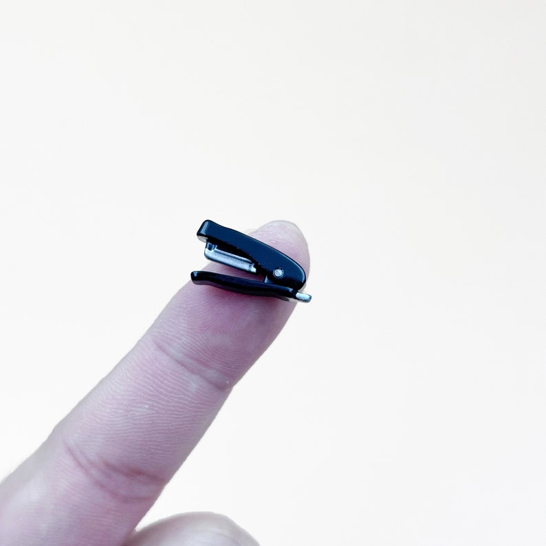 Miniature Stapler 2pcs/set Mini Stapler Miniature Office Supply ...