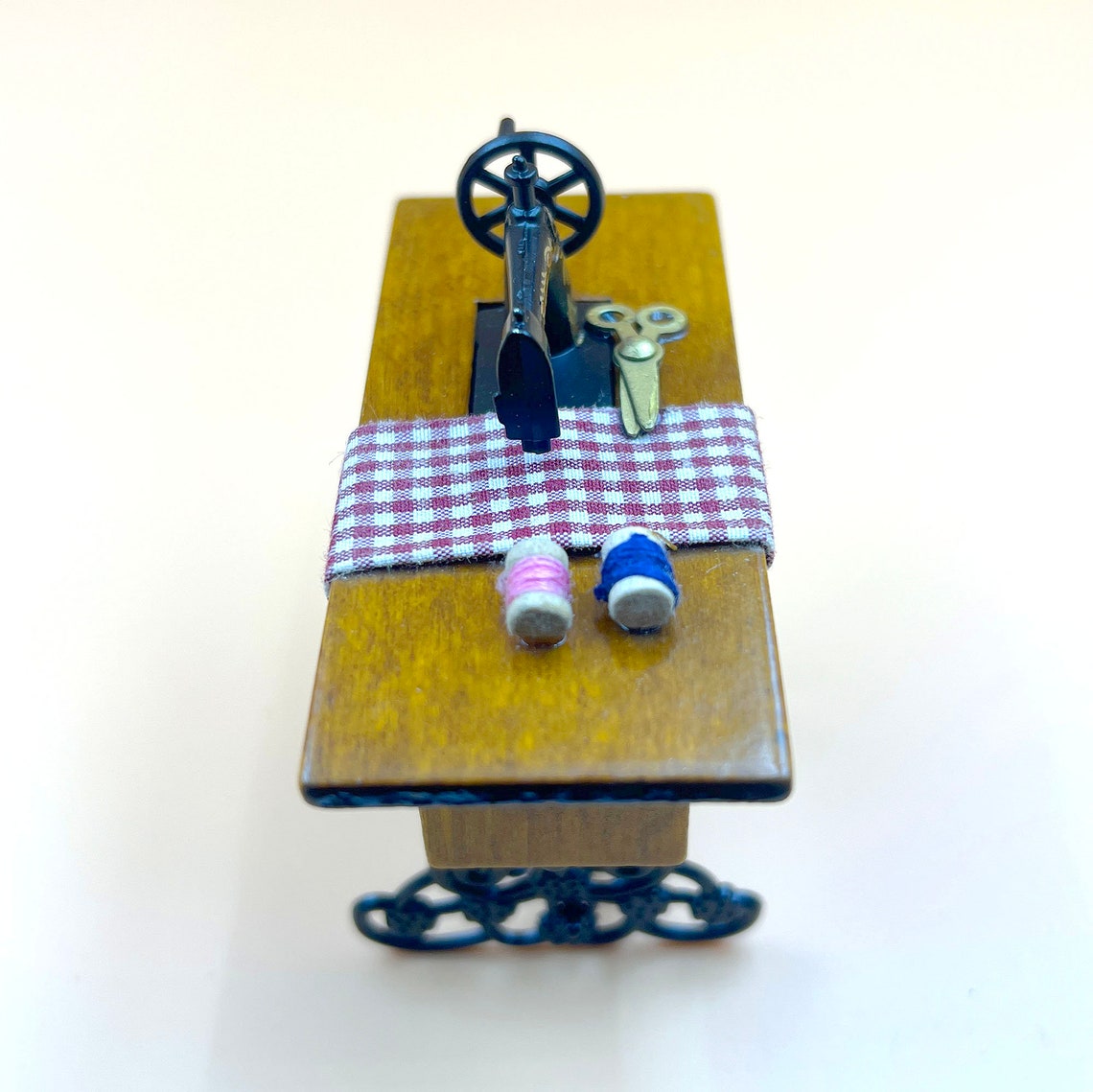 Miniature Sewing Machine Miniatures Dollhouse Miniatures Home ...