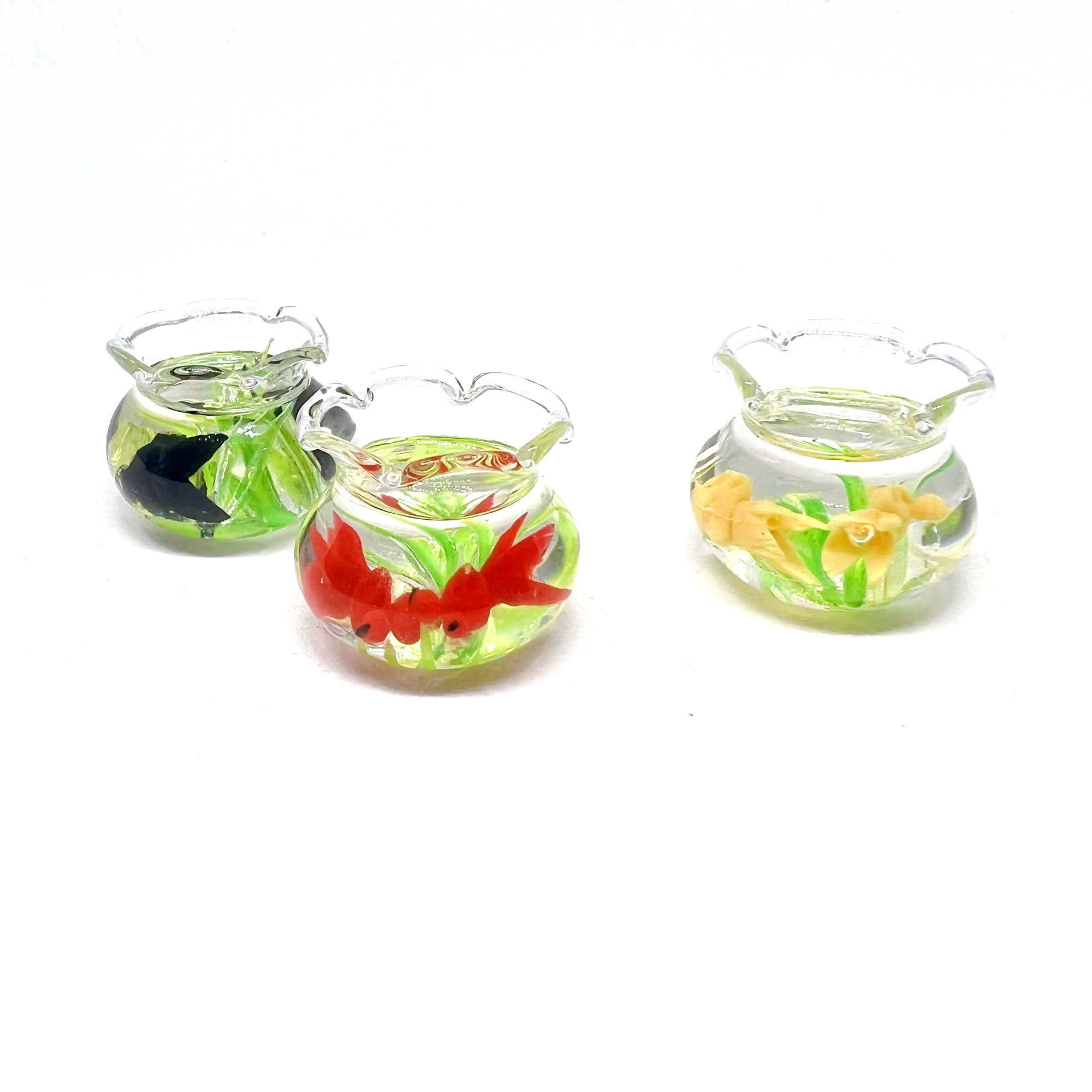 Miniature Fishbowl Miniature Fish Jar Dollhouse Miniature Home - Etsy