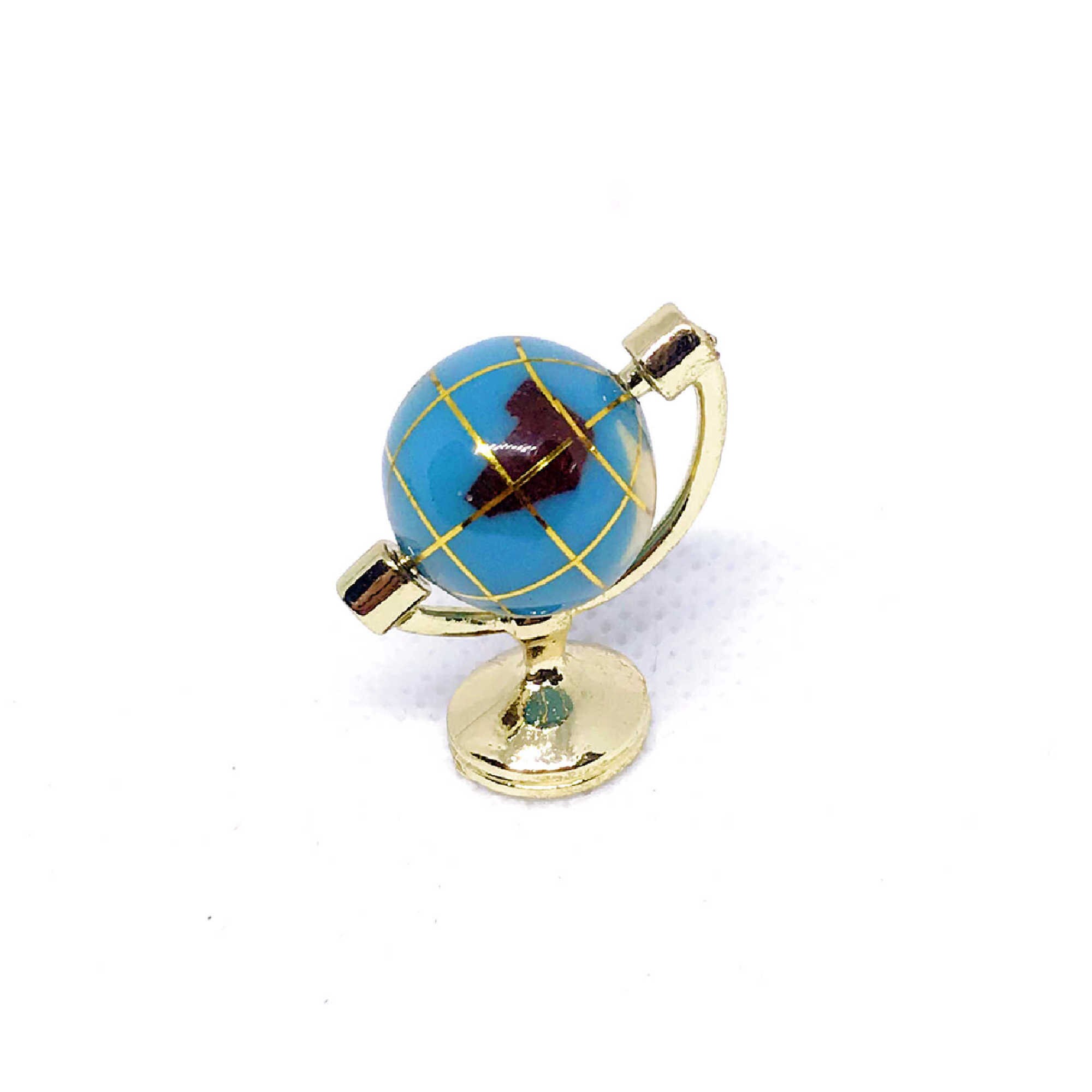 Miniature Globe Model Miniatures Dollhouse Miniature Home - Etsy