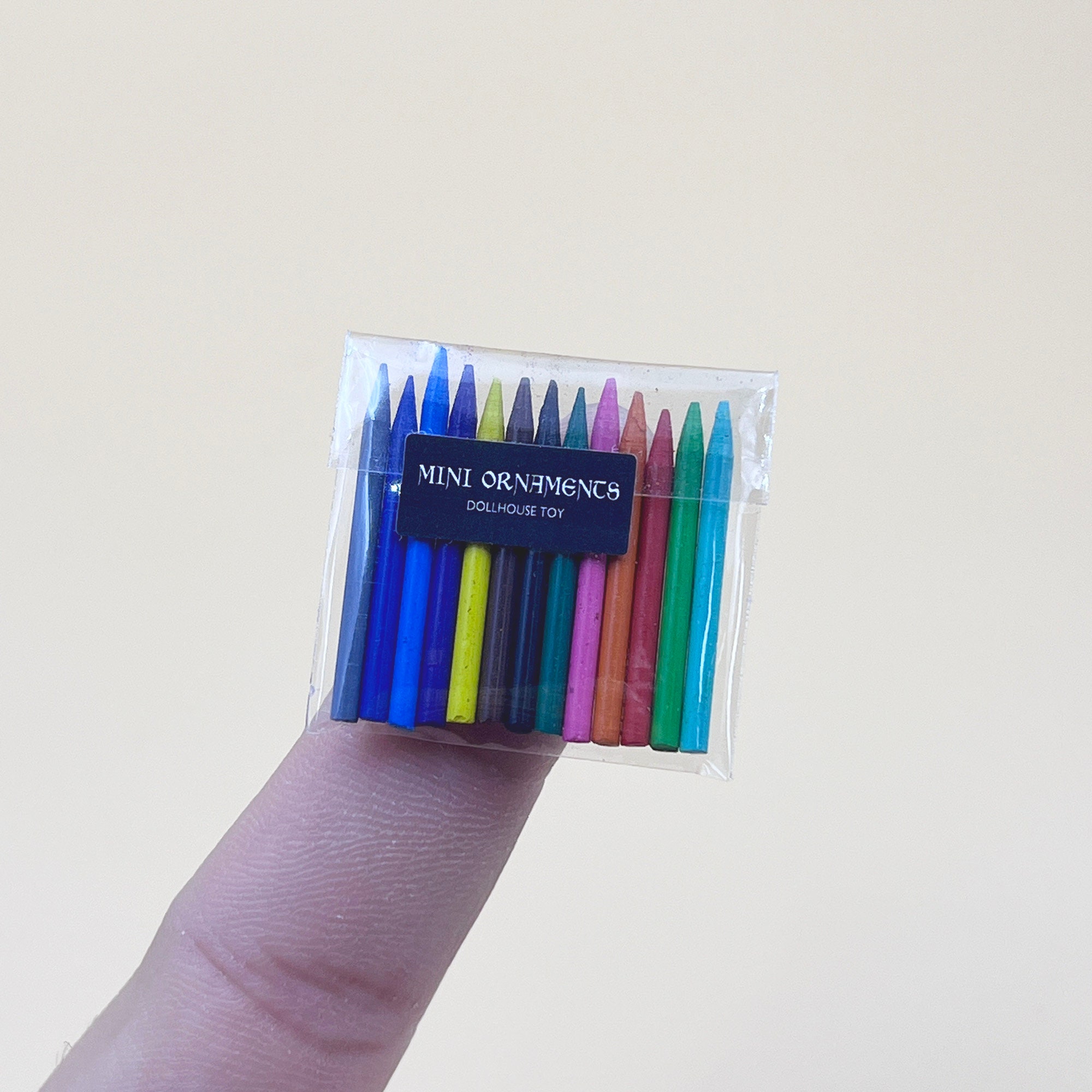 Miniature Crayon 13 Crayons/set Office Supply Miniatures Dollhouse ...