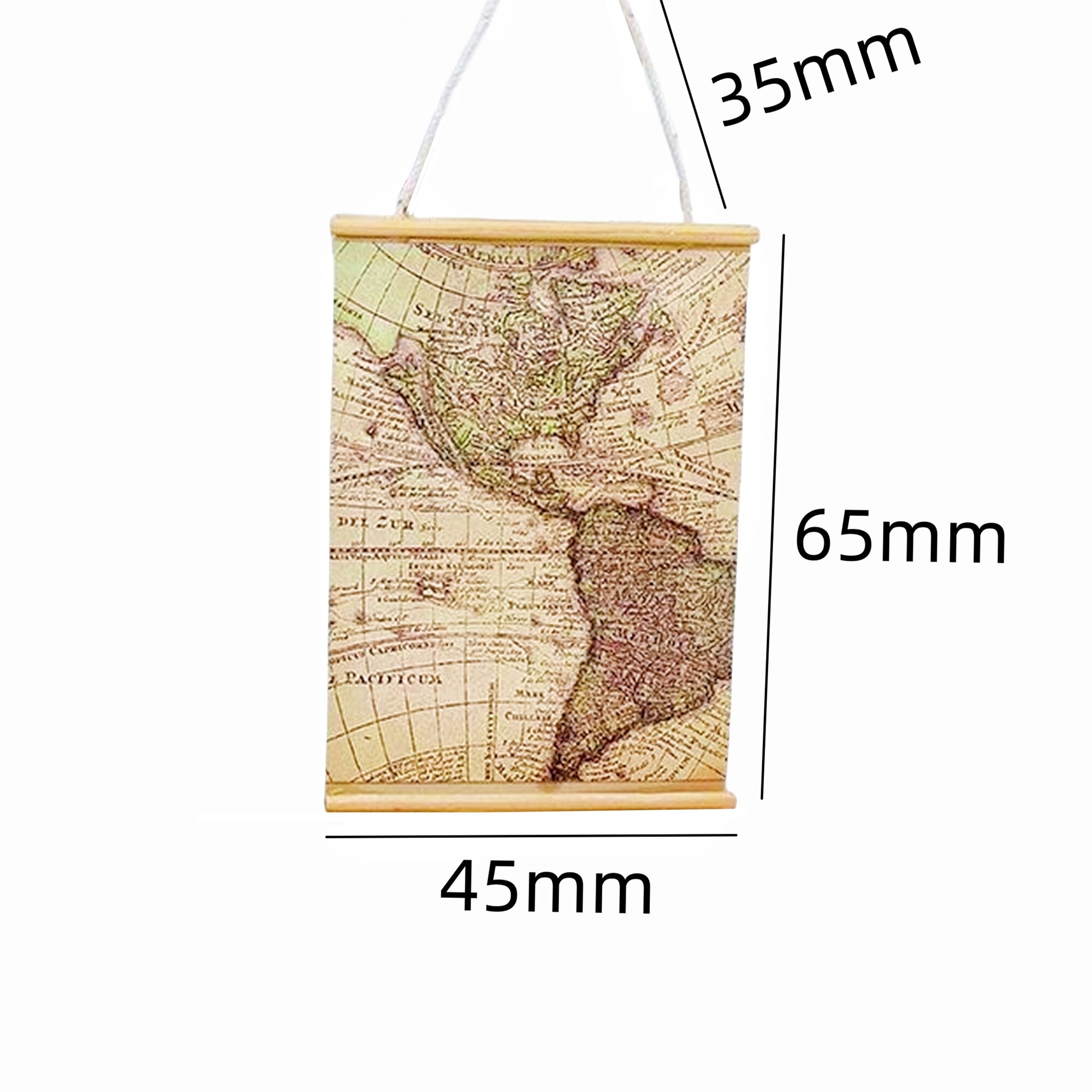 Miniature Map Diorama Miniatures Dollhouse Miniatures Home - Etsy