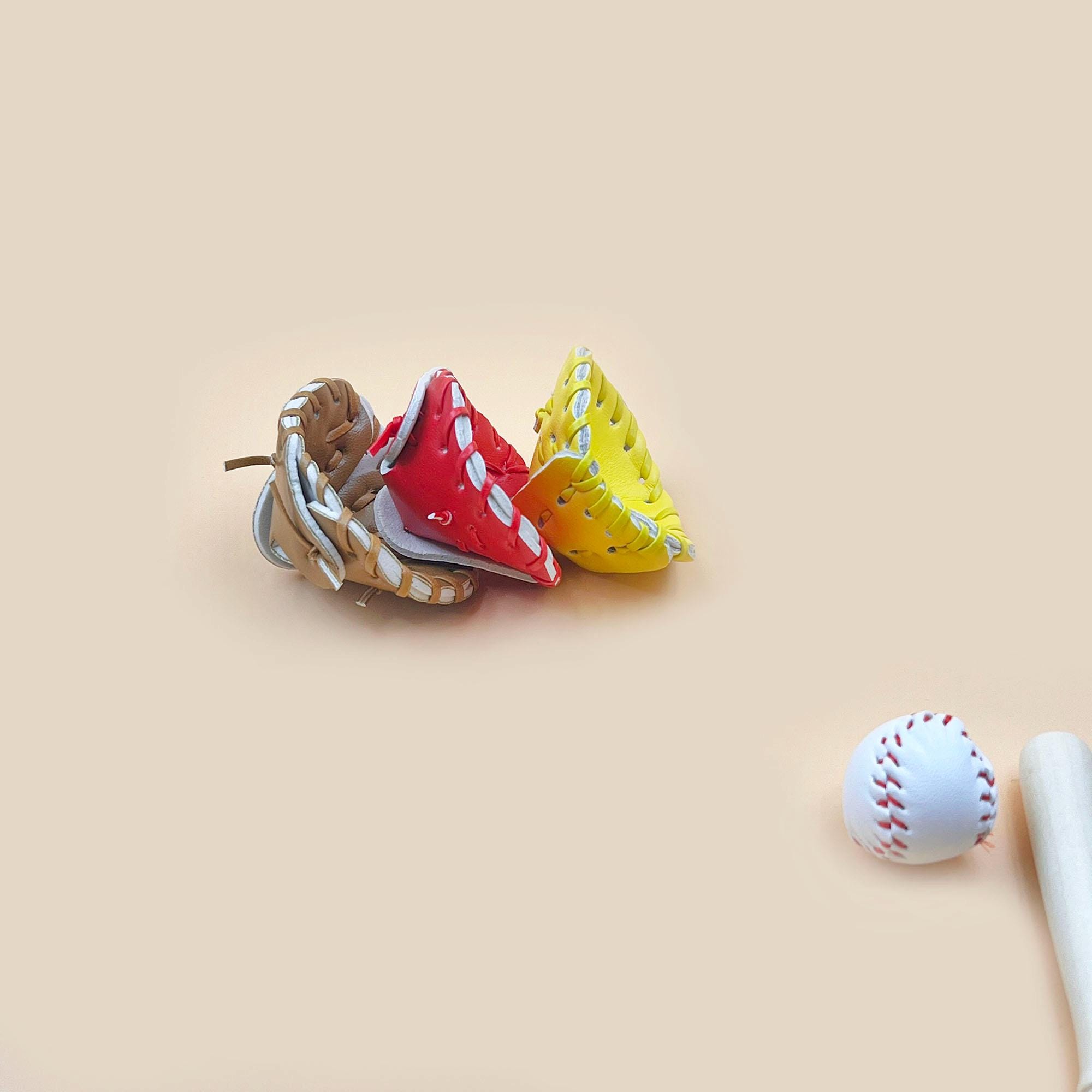 Miniature Baseball Set Sport Mini Baseball Miniatures Dollhouse ...