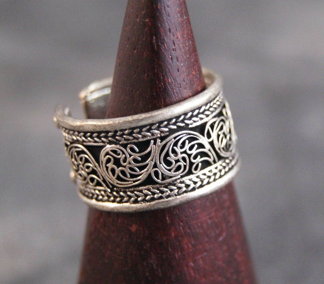 Superschöner Ring filigran Tibet Nepal 218 - Etsy.de