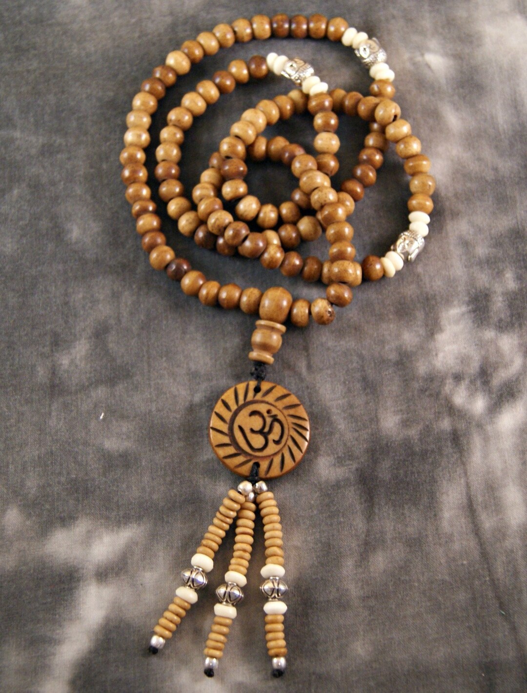 Yakone Mala ~ OM Sanskrit ~ Nepal (1444) - Etsy