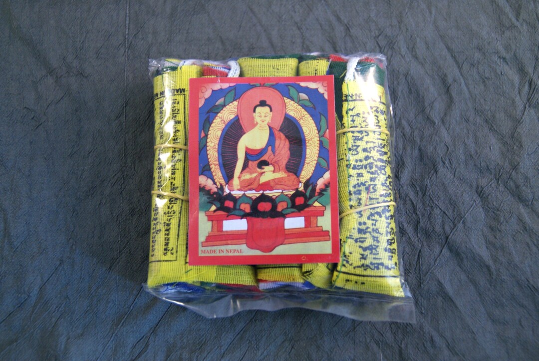 Mini Prayer Flags 5 Pieces Each 90 Cm Tibet 250 - Etsy