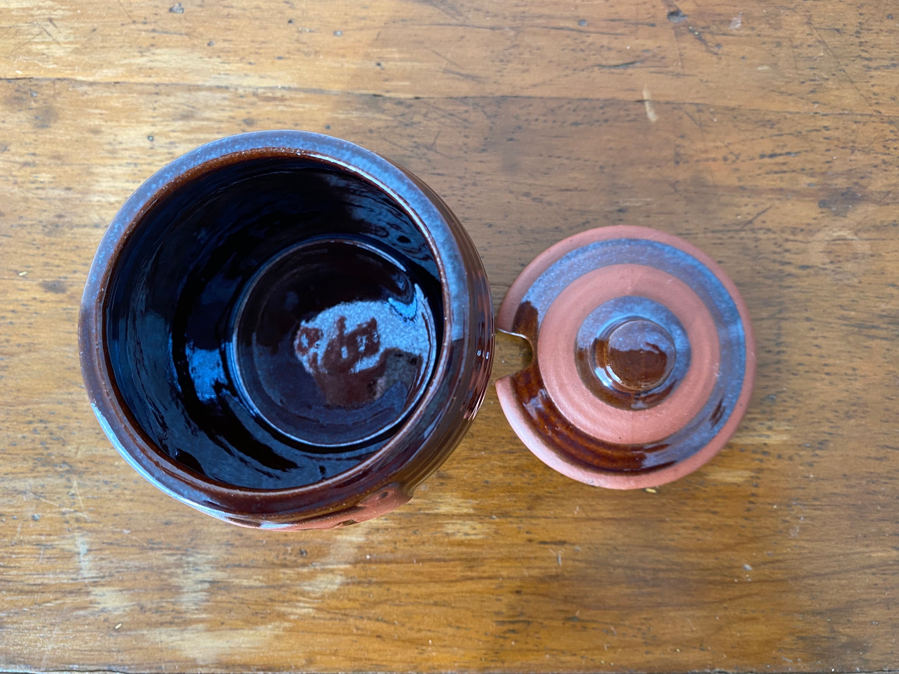 Vintage Japanese Made Ceramic Jam Pot - Etsy