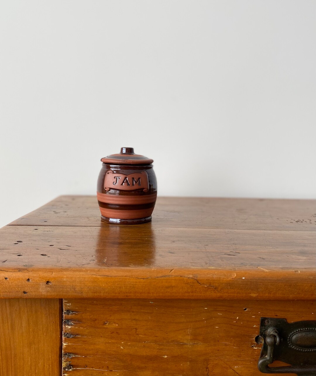 Vintage Japanese Made Ceramic Jam Pot - Etsy