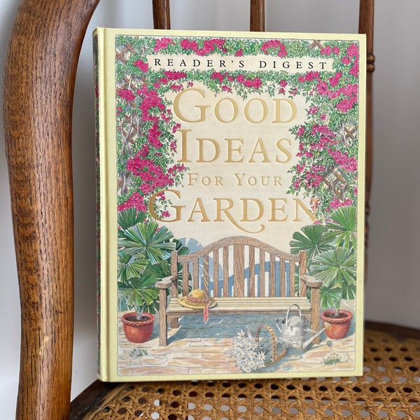 Vintage Garden Book - Etsy