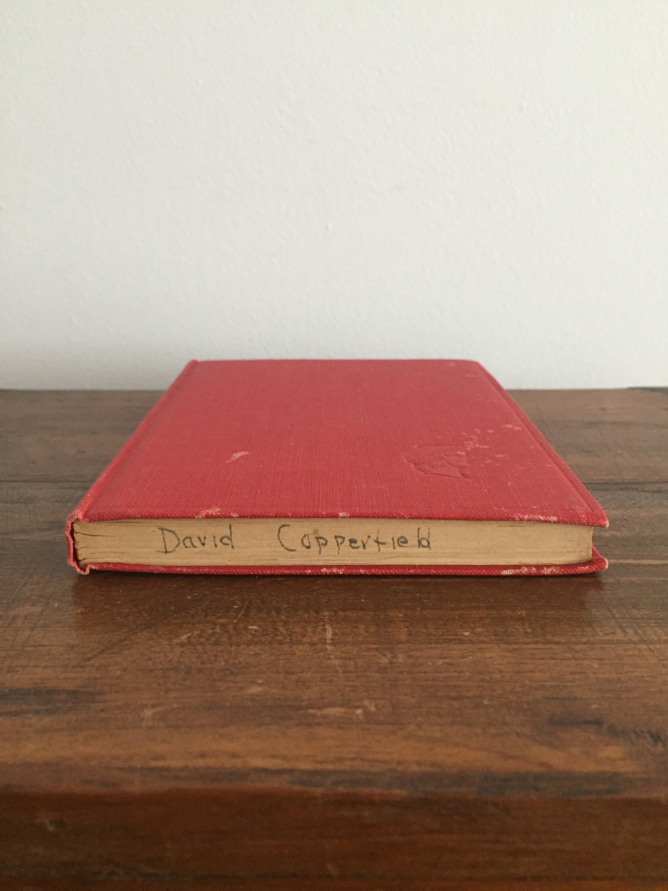 Vintage 1946 david Copperfield as a Boy Vintage Red | Etsy